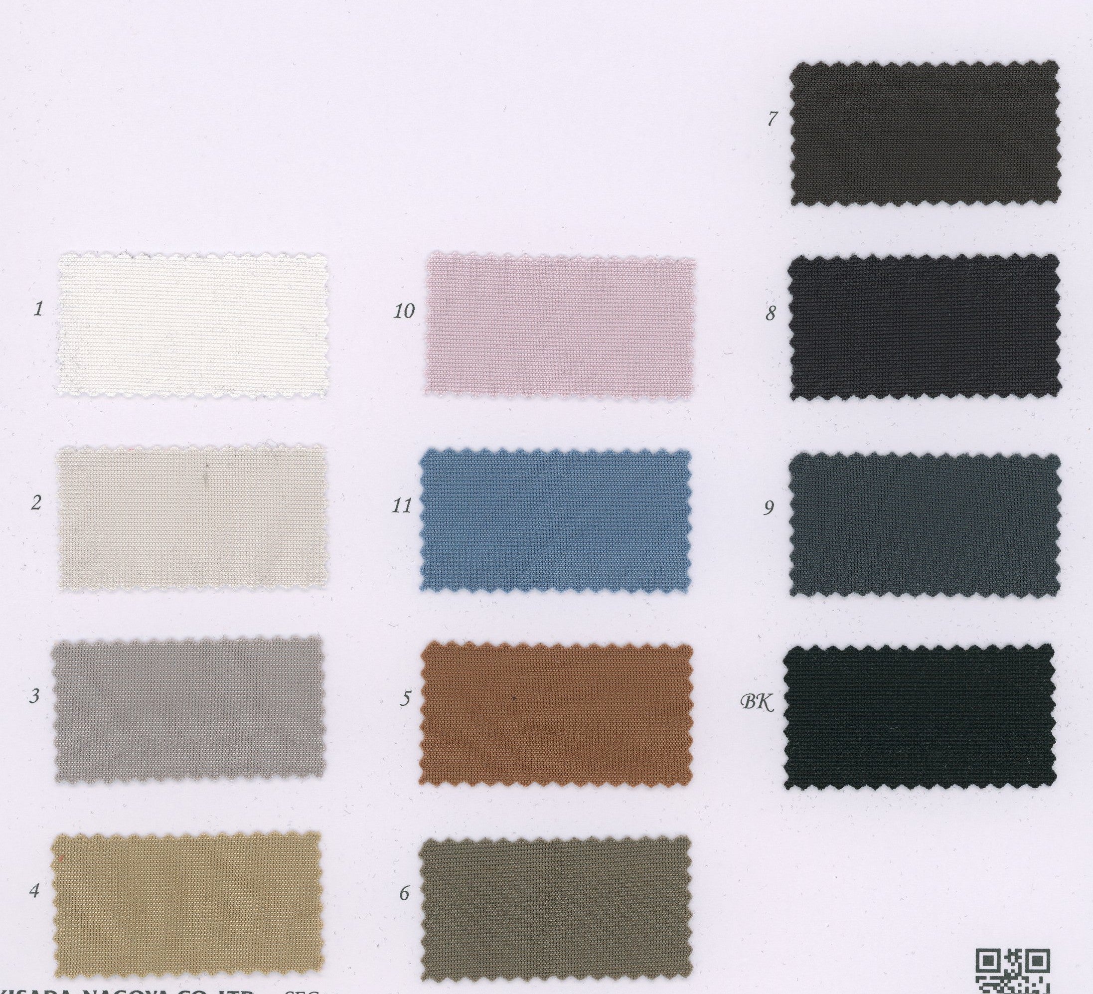 14-4601_swatch_Rayon Bright Stretch Ponte – jafabric by Takisada Nagoya